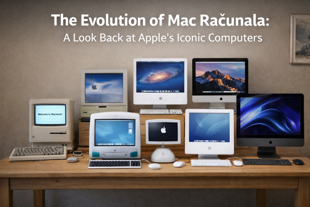 The Evolution of Mac Računala: A Look Back at Apple’s Iconic Computers
